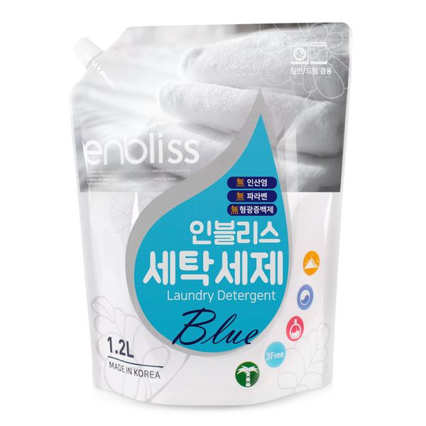 Enbliss Blue Средство жидкое для стирки, 1,2 л/ купить на OZON по ...