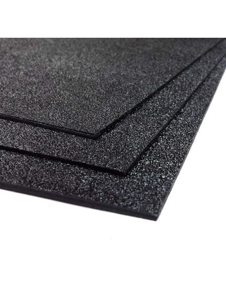 Лист АБС пластик 250*300*2 мм. Черный. Тисненый ABS. 1 шт. - купить с доставкой по выгодным ...