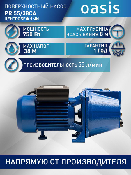 Садовый насос making Oasis everywhere насос водяной PR_синий_55_38, 220 л/мин купить c доставкой ...