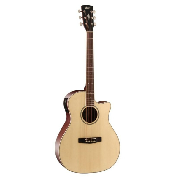 Cort Электроакустическая гитара Cort GA FF W BAG NAT - купить с ...