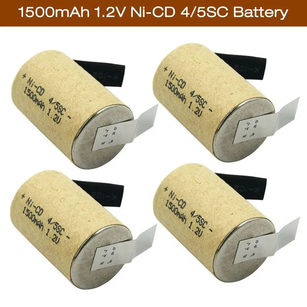 1.2V 1500mAh SC Ni-Cd Аккумуляторная 12 шт - купить с доставкой по выгодным ценам в интернет ...