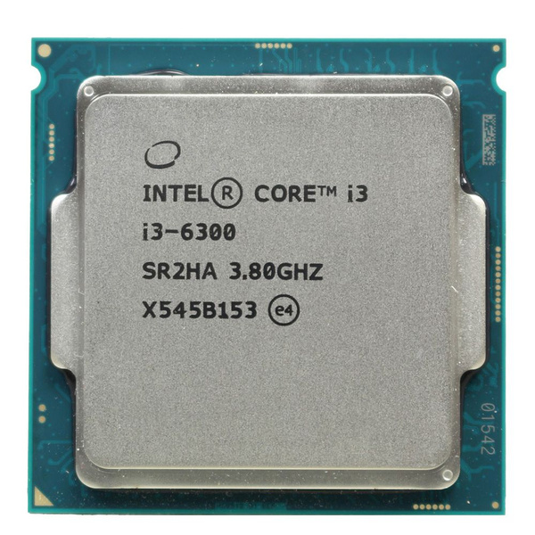 Процессор Intel Core i3 6-го поколения, BOX (без кулера), 2 яд., 3.8 ...