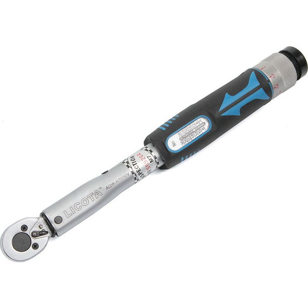 Динамометрический ключ 1/4" 6-30 Нм, шкала-микрометр Licota AQW-N2030V ...