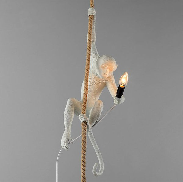 Monkey Lamp White Left Светильник Подвесной купить на OZON по низкой ...