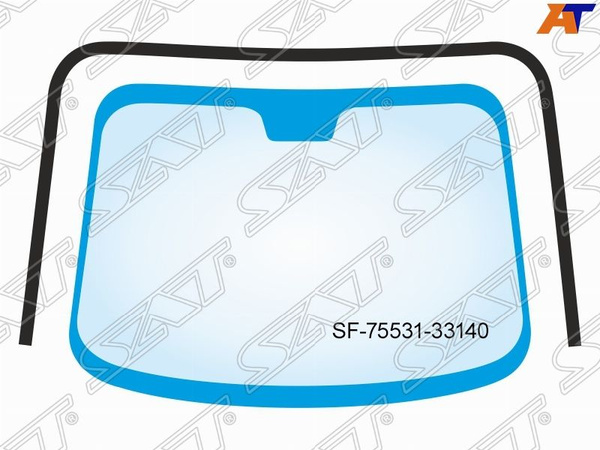 Уплотнитель лобового стекла для Тойота Камри V55 2014-2018, Toyota ...