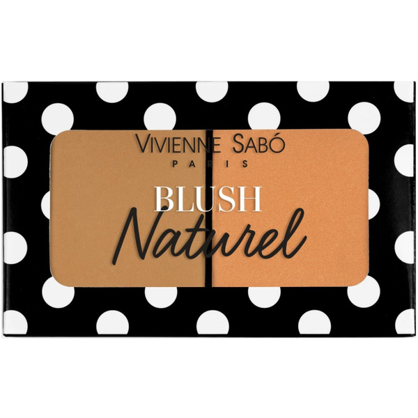 Румяна двойные Vivienne Sabo Naturel, тон 03 коричневый - купить с доставкой по выгодным ценам в ...