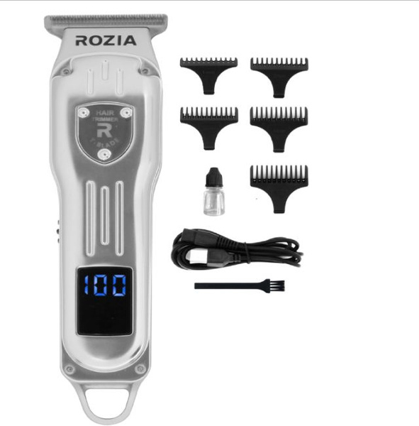 Набор для стрижки Rozia HQ 318, серебристый - купить по выгодным ценам в интернет-магазине OZON ...