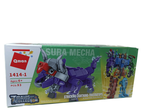 Конструктор Миссия Динозавры 93 дет 1414-1/Qman - купить с доставкой по выгодным ценам в ...
