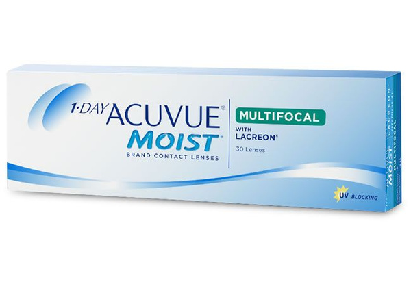 ACUVUE Мультифокальные линзы 1-Day Acuvue Moist Multifocal, 30 шт., -7. ...