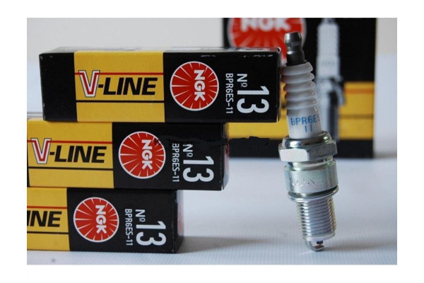 Свеча зажигания NGK №13 ES-11BPR6 (5339) Франция купить на OZON по ...