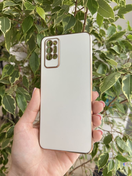 Чехол для Tecno Pova 2 / Техно Пова 2 силиконовый inli (Белый) - купить ...