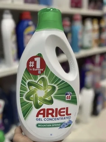 Гель для стирки Ariel Горный Родник 48 стирок купить на OZON по низкой ...
