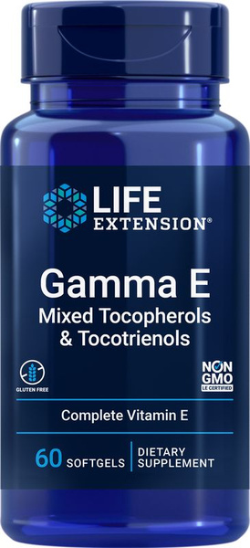 Витамины Life Extension Gamma E Mixed Tocopherols & Tocotrienols (60 ...