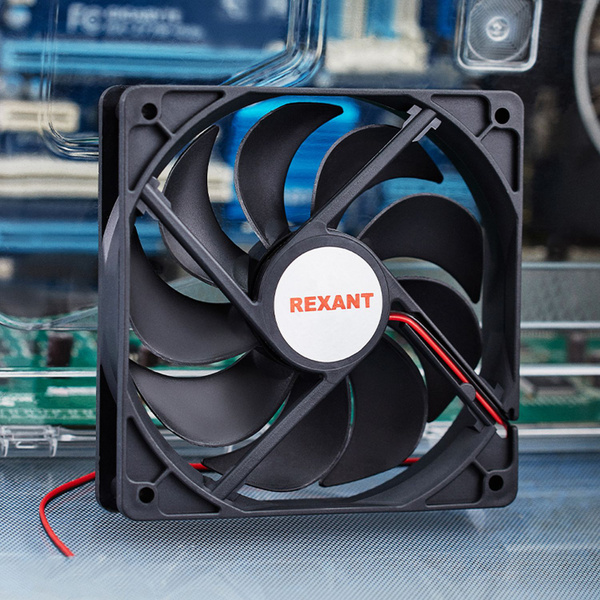 Кулер для корпуса ПК Rexant 120х120х25 мм - купить кулер по выгодной ...