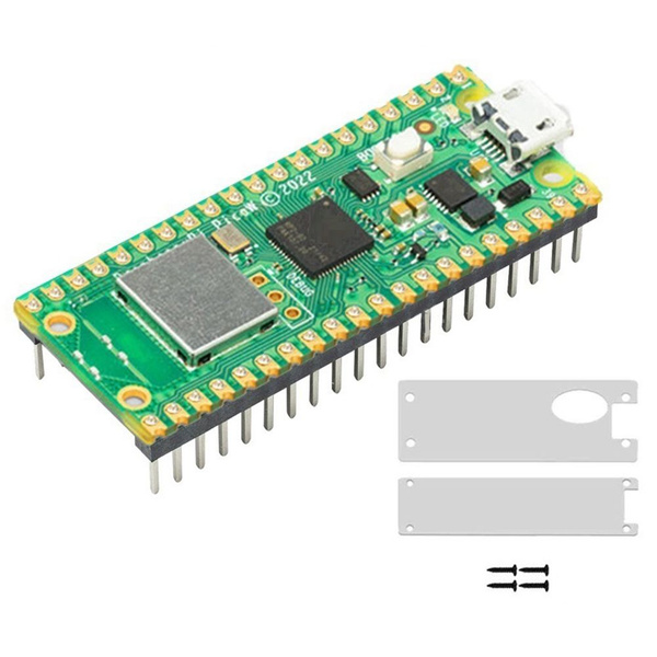 Плата для разработки Raspberry Pi Pico с акриловым корпусом паяная купить с доставкой по