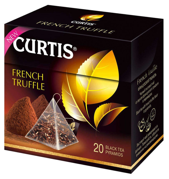 Чай черный Curtis French Truffle в пирамидках, 20х2.9 г - купить с ...