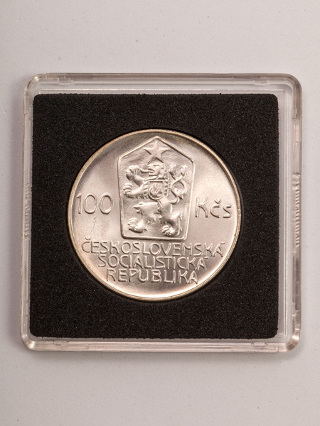 Монета 100 крон 1986 год. 150 лет со дня смерти Карела Гинека Махи. - купить в интернет-магазине ...