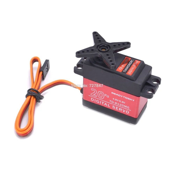 1шт. TD-8120MG сервопривод 180град 20кг /Tiankong RC Professional Servo ...