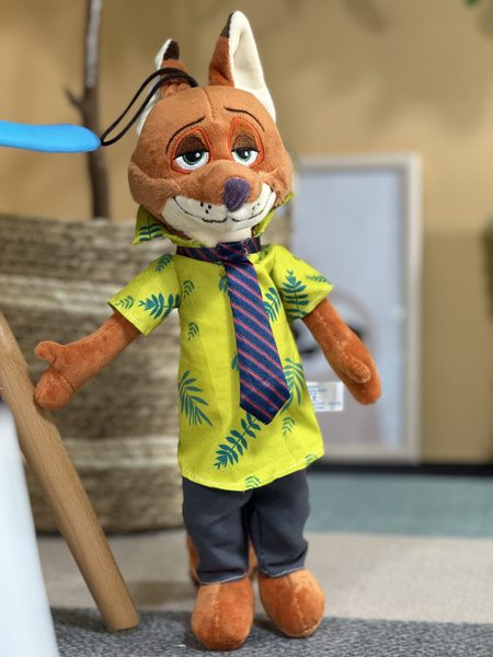 Мягкая игрушка Зверополис Лис Ник Уайлд - купить с доставкой по ...