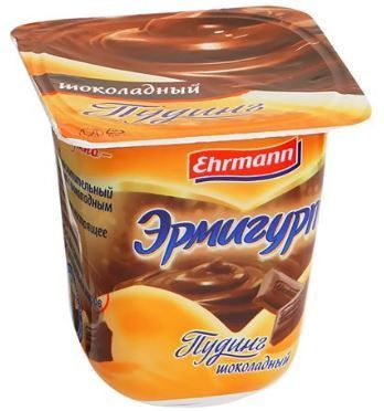Пудинг Эрмигурт Ehrmann шоколадный 3.2%, 100г. -16 шт. - купить с ...