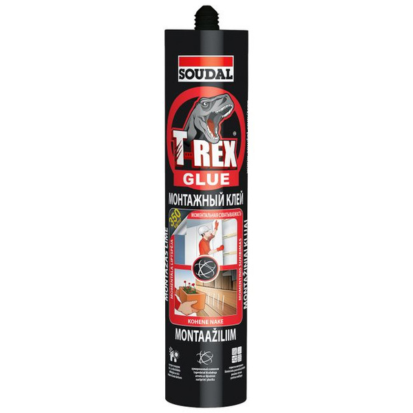 Монтажный клей SOUDAL 134923/127171 , белый - купить по выгодным ценам ...