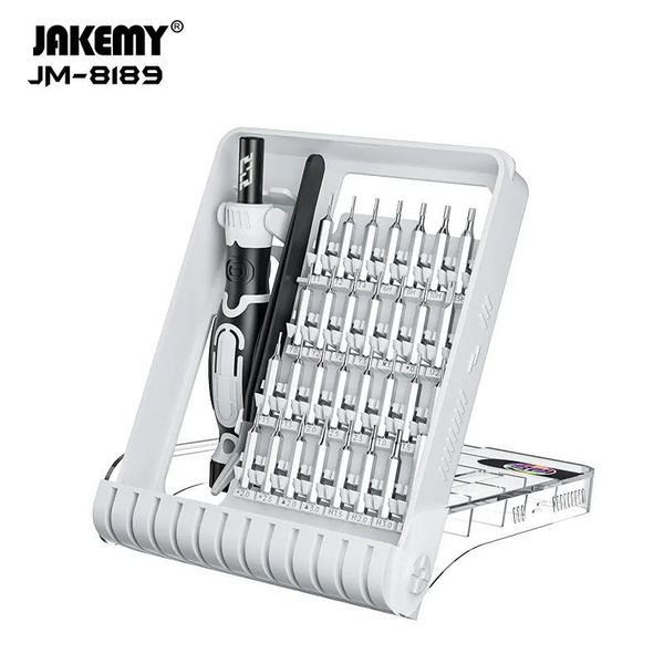 Jakemy JM-8189. Набор мини отверток с пинцетом. (32 в 1) - купить в ...