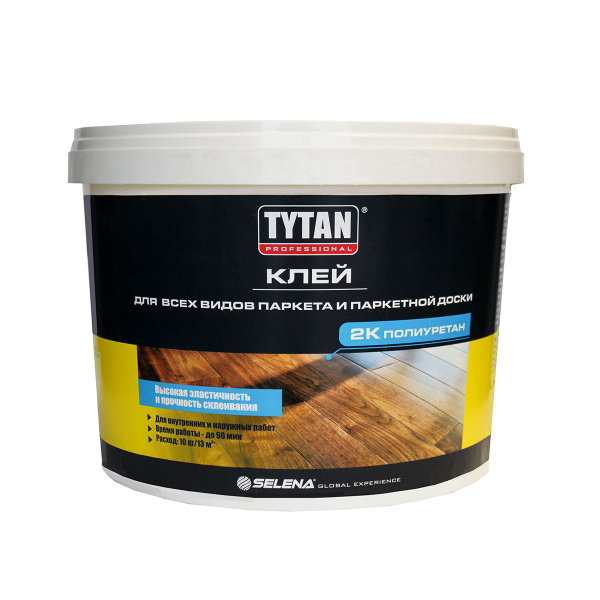 Клей для паркета и паркетной доски двухкомпонентный Tytan Professional ...