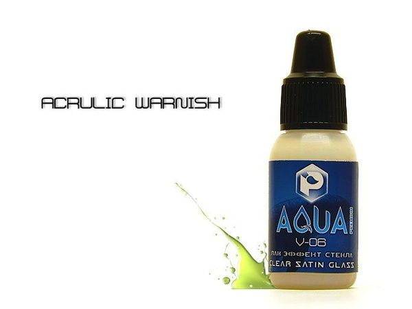 Pacific88 Акриловый лак Эффект стекла AQUA, 10 мл - купить с доставкой ...