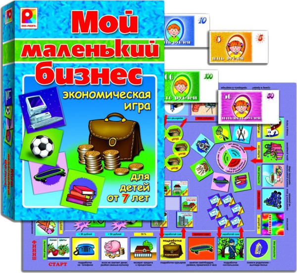 Настольная игра "Мой маленький бизнес" - купить с доставкой по выгодным ...