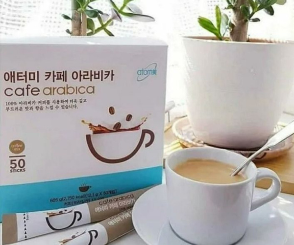 Atomy Атоми Кофе Арабика 50 стиков /Atomy Cafe Arabica - купить с ...