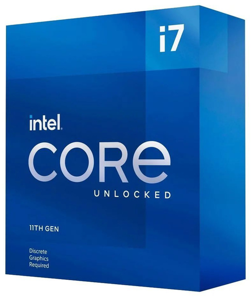 Процессор Intel Core i7-11700KF Core i7 11-го поколения, BOX (без ...