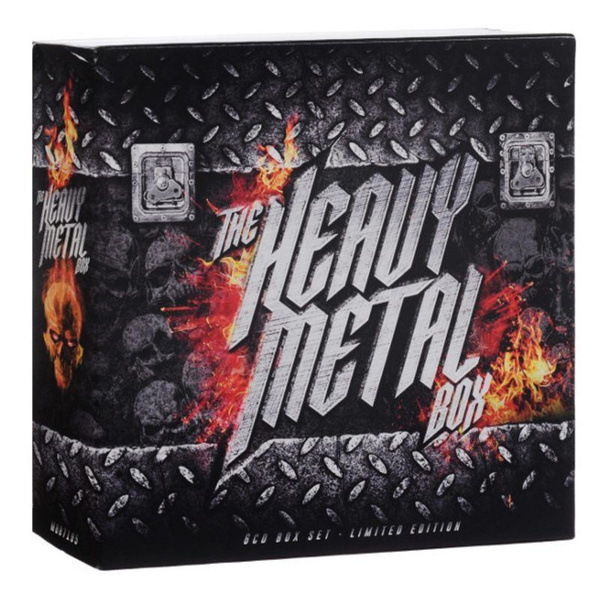 Audio CD VARIOUS ARTISTS The Heavy Metal Box, 6 CD (Limited Edition ...