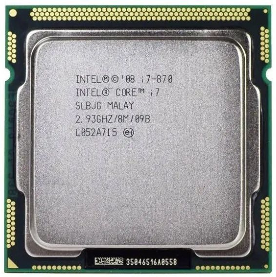 Процессор Intel Core i7 8-го поколения, OEM (без кулера), 4 яд., 2.93 ...