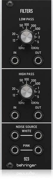 Behringer 923 FILTERS модуль синтезатора: фильтр High Pass и Low Pass с ...