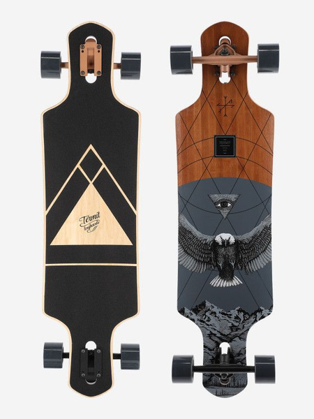 Лонгборд Termit скейтбординг для взрослых 97.54 - купить по выгодной цене в интернет-магазине ...