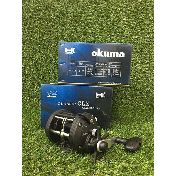 Катушка Okuma NEW Classic CLX 300Lxa Left Hand, Мультипликаторная, 300 ...