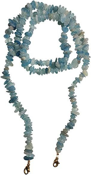 Цепочка для очков из натурального агата шнурок из камней Hrustalek ...