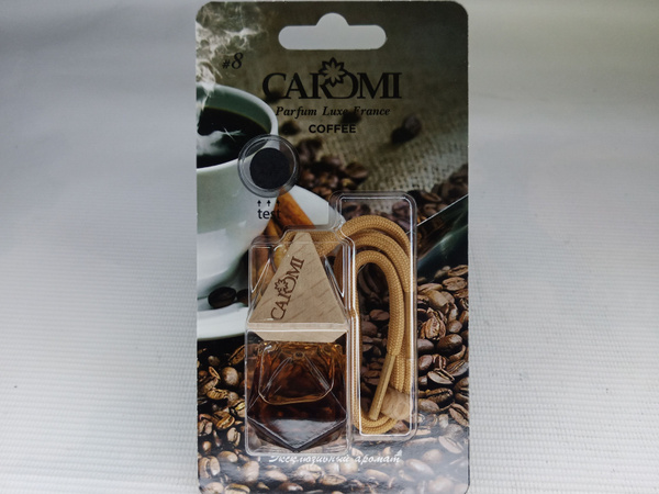 Ароматизатор подвесной деревянная крышка CAROMI 6мл. - купить с ...