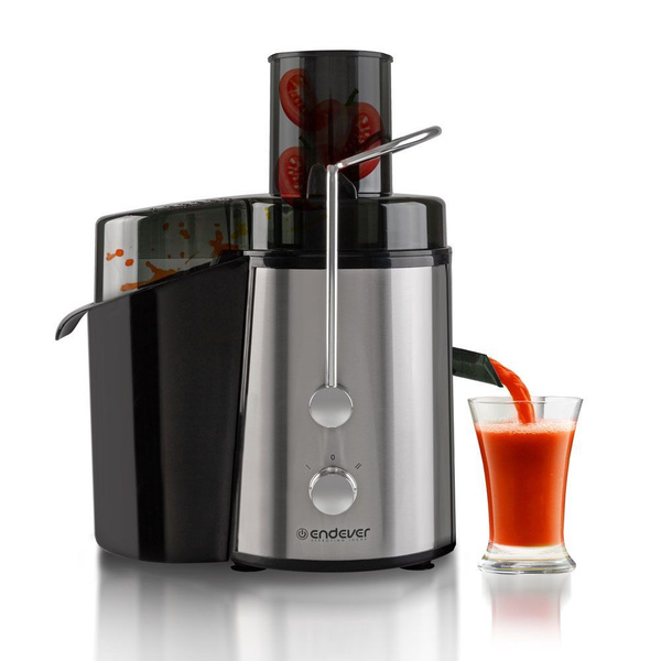 Соковыжималка центробежная Endever Sigma-80, черный, серебристый - купить по низкой цене в ...