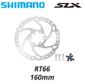 Тормозной диск Shimano RT66, 160мм, крепление 6 болтов - купить с ...