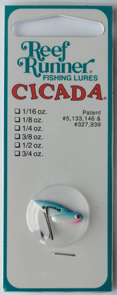 Колеблющаяся Блесна Reef Runner CICADA 1/16 SHAD - купить по низким ценам в интернет-магазине ...