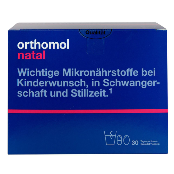 Orthomol Комплекс "Натал" для беременных и кормящих, 30 капсул + 30 ...