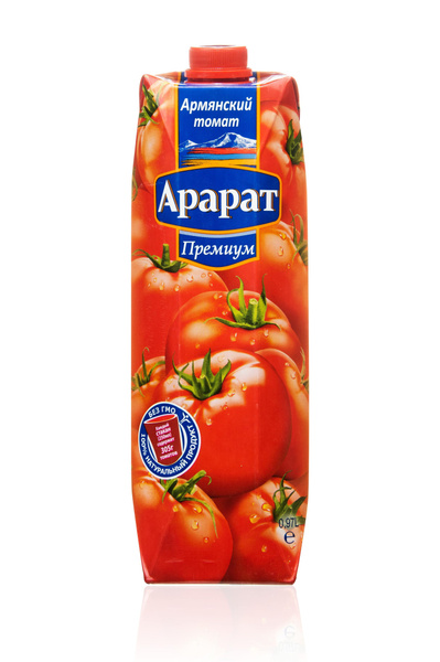 Томатный сок с солью с мякотью Ararat Premium 12 шт. х 0,97 л. ТПА ...