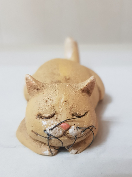 Статуэтка "Кот" литовская керамика, 10см арт 556644 - купить по низким ...