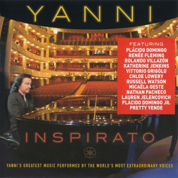 Audio CD Yanni Inspirato (CD) студийный альбом 2014 года группы Yanni проекта Янни Хрисомаллиса ...