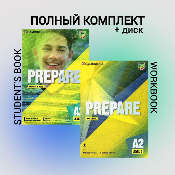 Prepare A2. Level 3. Комплект: Student's book, Workbook + CDs | Frances ...