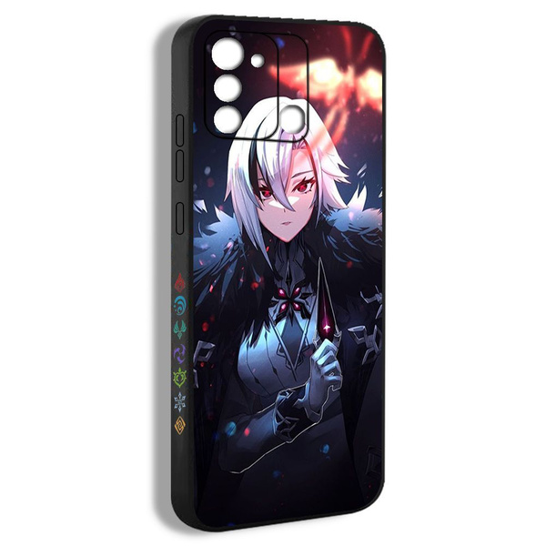 чехол для смартфона Подходит для Tecno Spark 8c Genshin Арлекин аниме