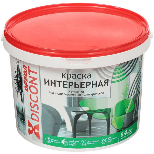 Краска Ореол ДисконтЛатекс - купить в интернет-магазине OZON по ...