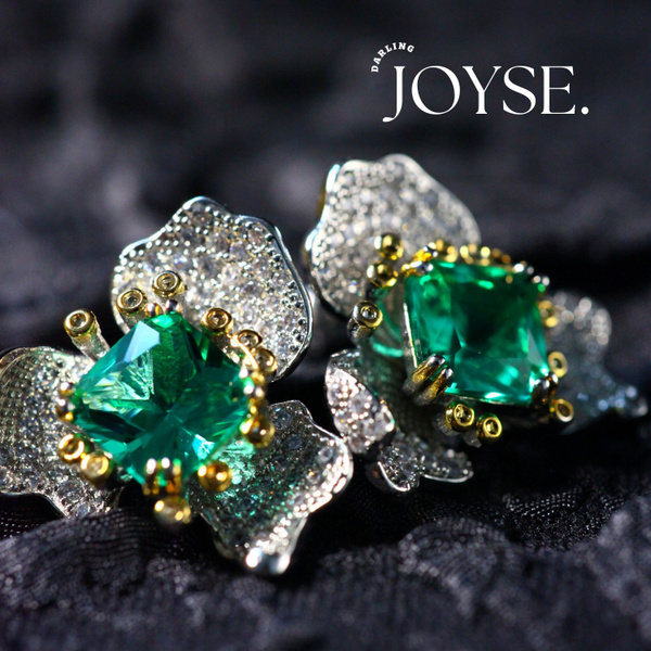 Серьги JOYSE Darling Premium бижутерные женские пусеты 23/22 мм ...