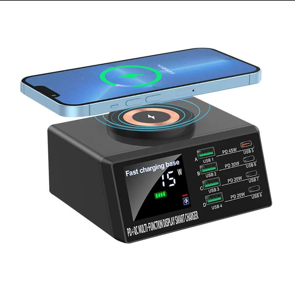 Зарядная станция для мобильных устройств DooLike Energy, 110 Вт, USB 3. ...